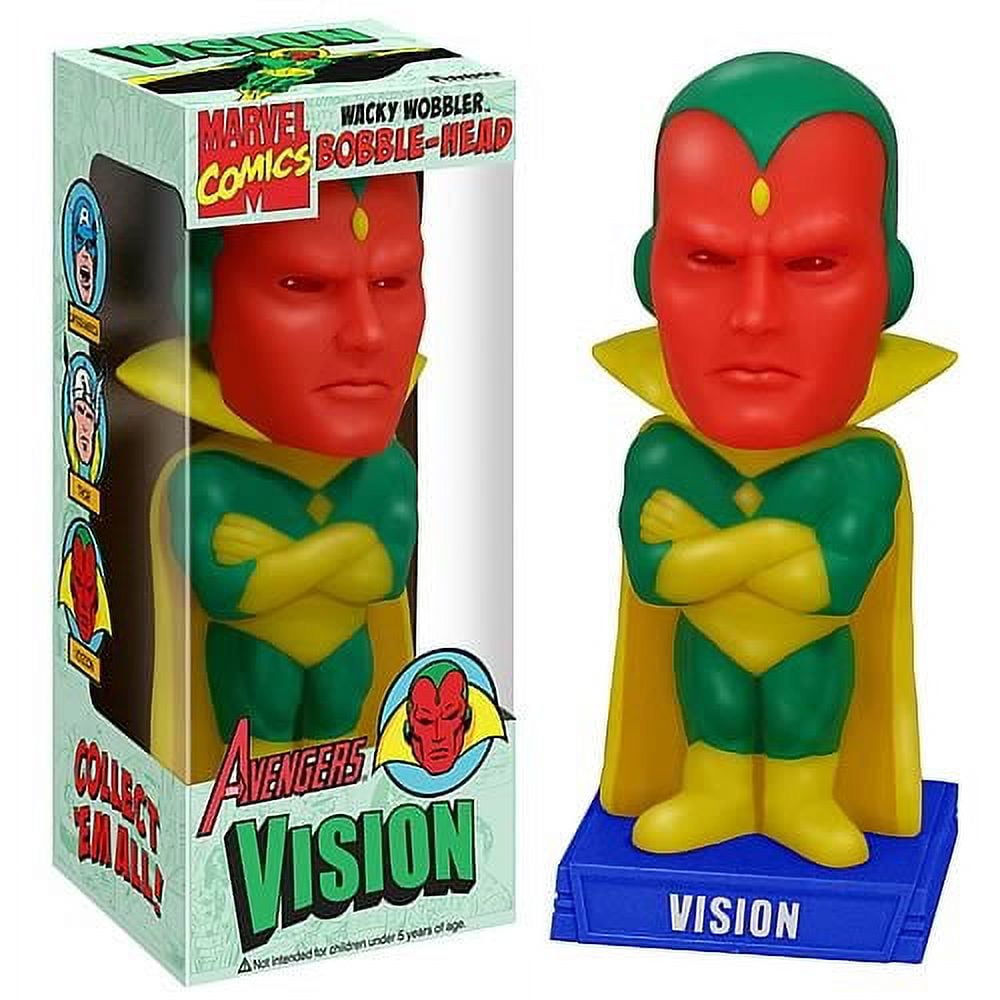 Funko Wacky Wobblers Marvel Comics Avengers Vision - Walmart.com
