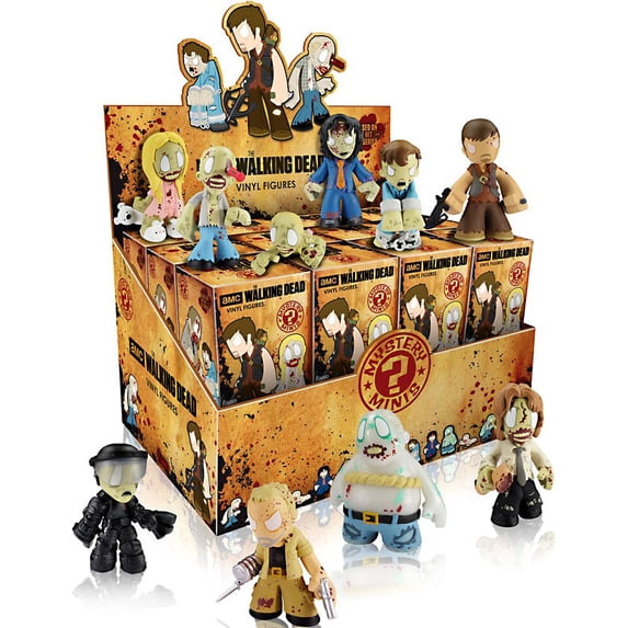 Funko Walking Dead Series 1 Mystery Minis Mystery Box (24 Packs ...