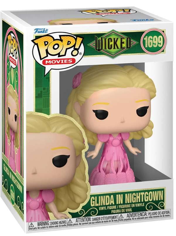 Funko Wicked POP! Movies Glinda in Nightgown Vinyl Figure - Walmart.com