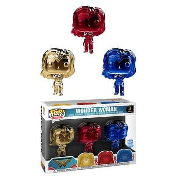 Funko Wonder Woman (Gauntlets) (Chrome 3-Pack) - Walmart Business Supplies