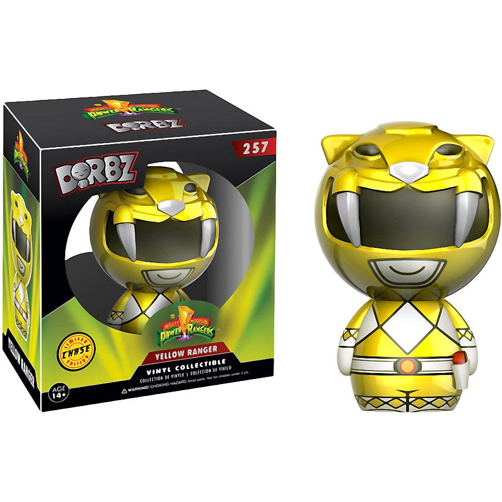 Funko Yellow Ranger (Chase Edition) Dorbz x Power Rangers Vinyl Figure ...