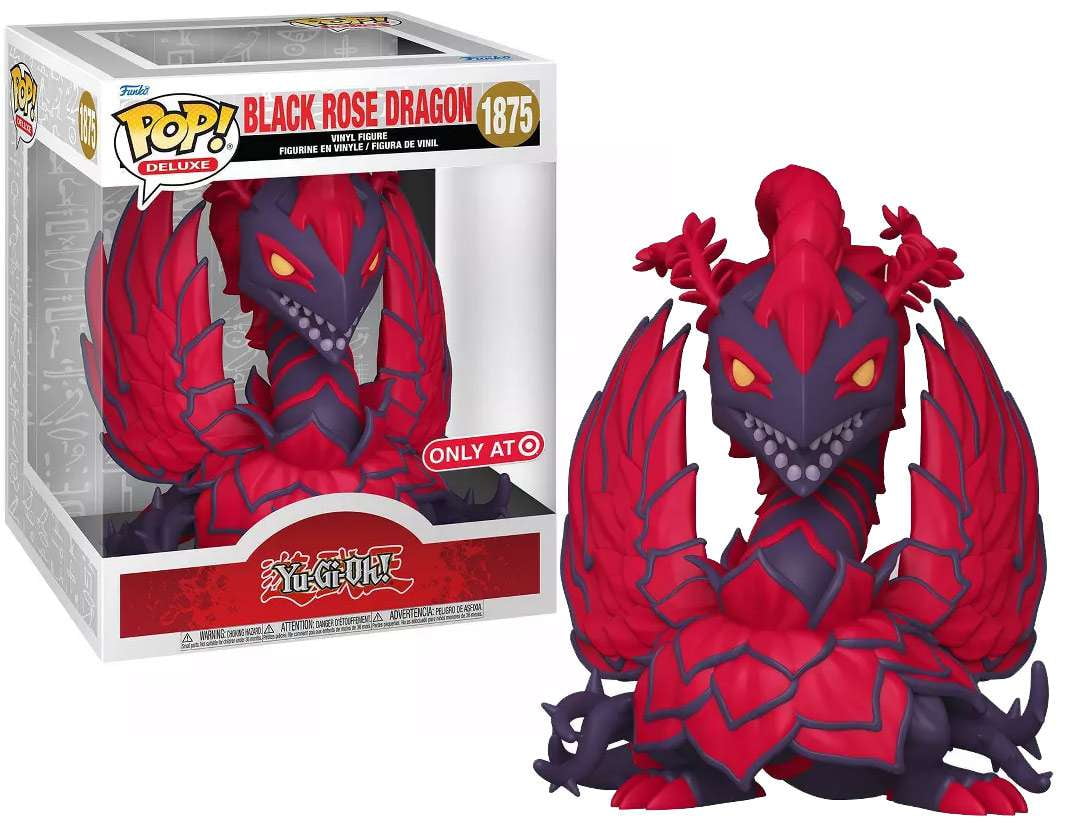 Open Box Funko YuGiOh POP! Animation Black Rose Dragon Deluxe Vinyl ...