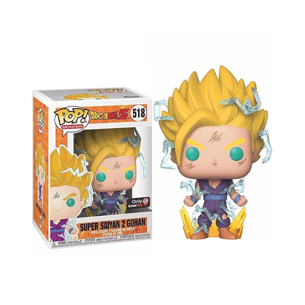 Funko0 #518 Super Saiyan 2 Gohan Vinyl Action Figures Pop! Multicolor ...