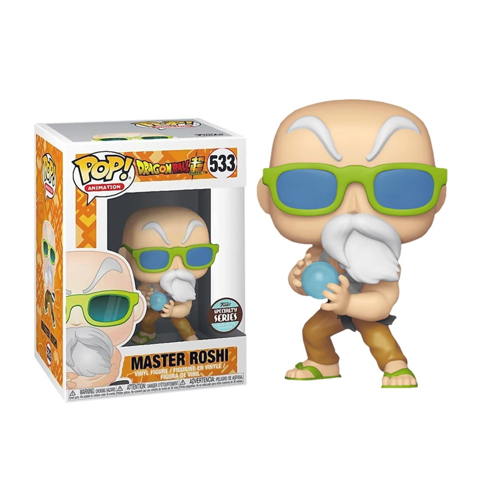 Funko0 #533 Master Roshi Max Power Vinyl Action Figures Pop! Multicolor ...