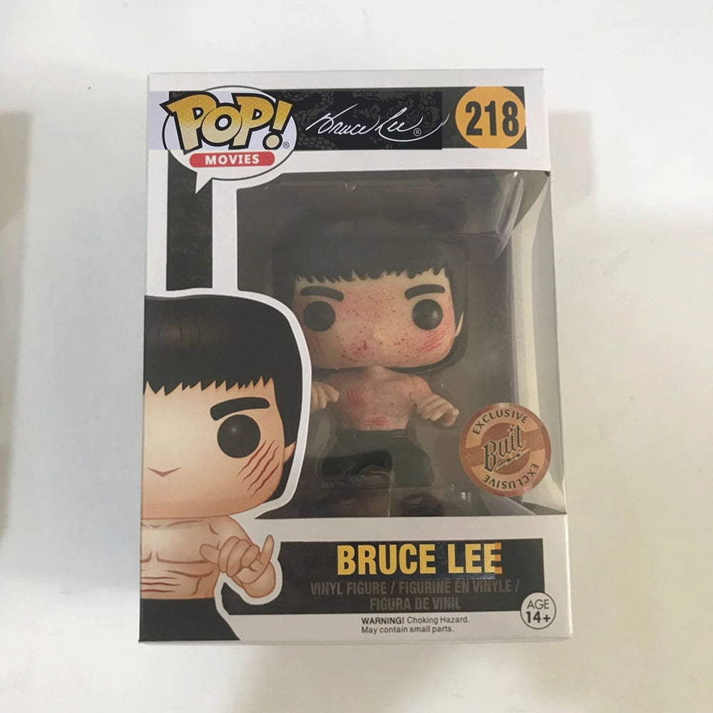 Funko0 Bruce Lee #218 Bloodstain Vinyl Action Figures Pop! Multicolor ...