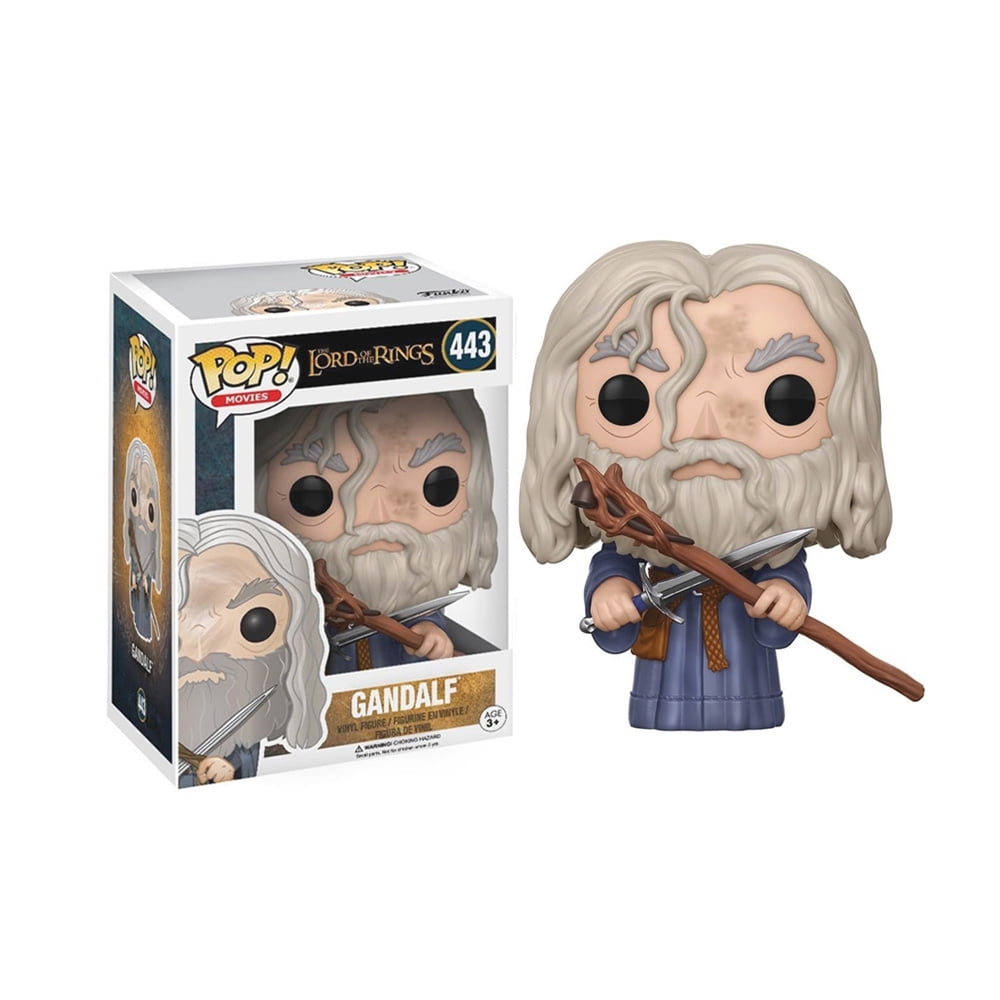 Funko0 The Lord of the Rings - Gandalf #443 Vinyl Action Figures Pop ...