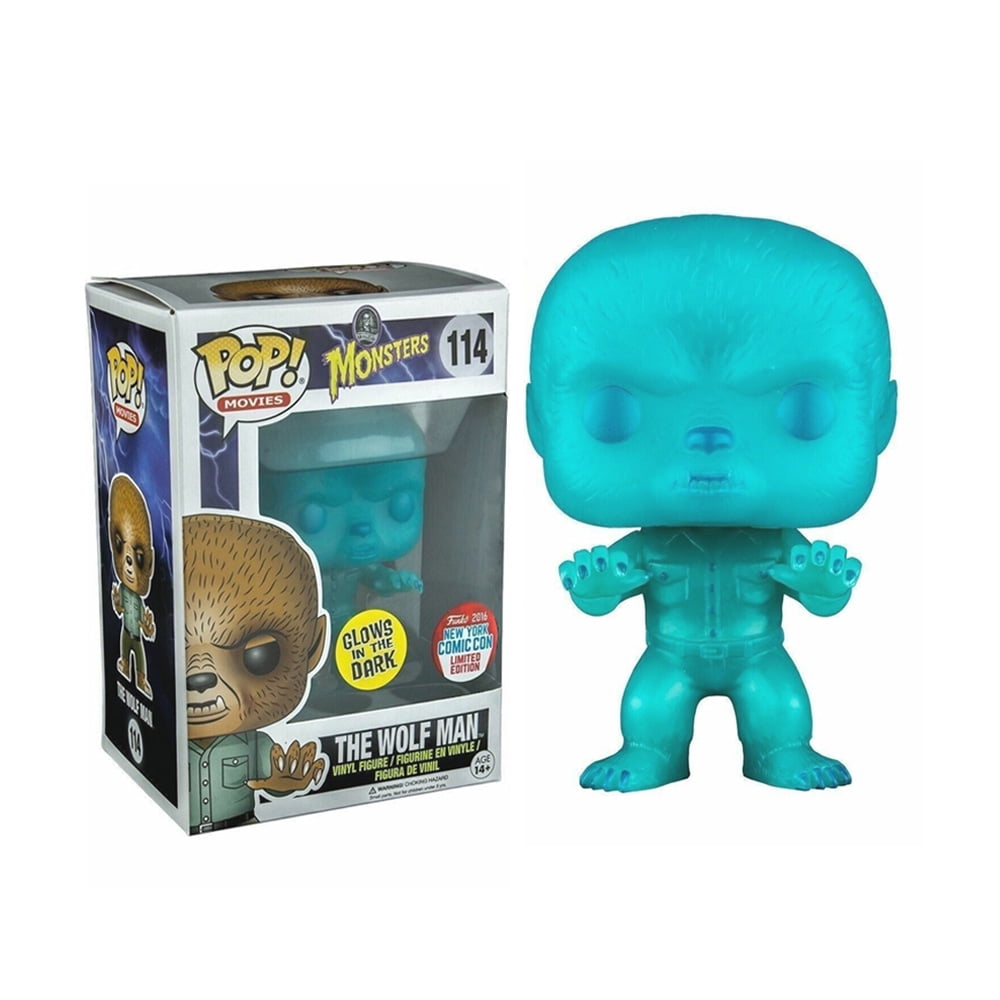 Funko0 Universal Monsters Wolfman #114 The Wolf Man GITD 2016 NYCC ...