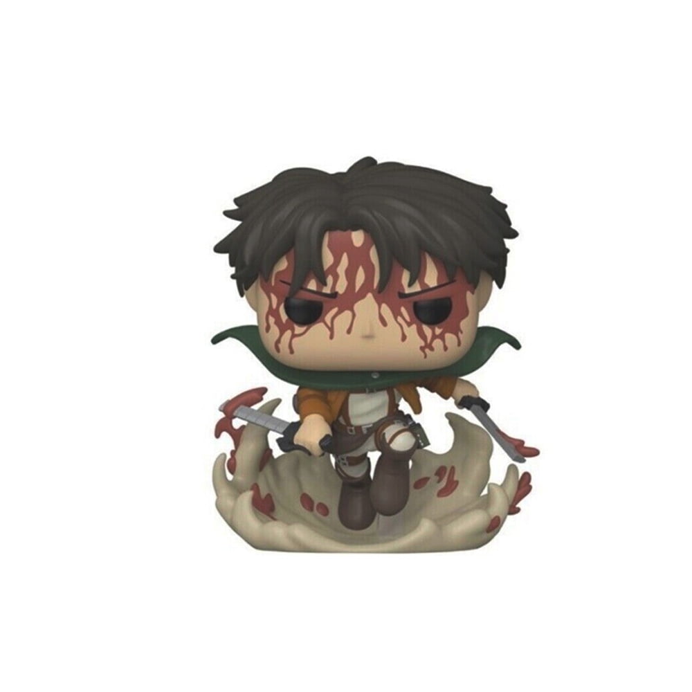 Funko0 Vinyl: 1169 Battle Levi Pop! Figure Collectibles - No Box ...