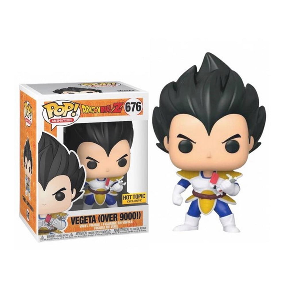 Funko0 Vinyl: #676 - Vegeta (Over 9000) Vinyl Action Figures Pop ...