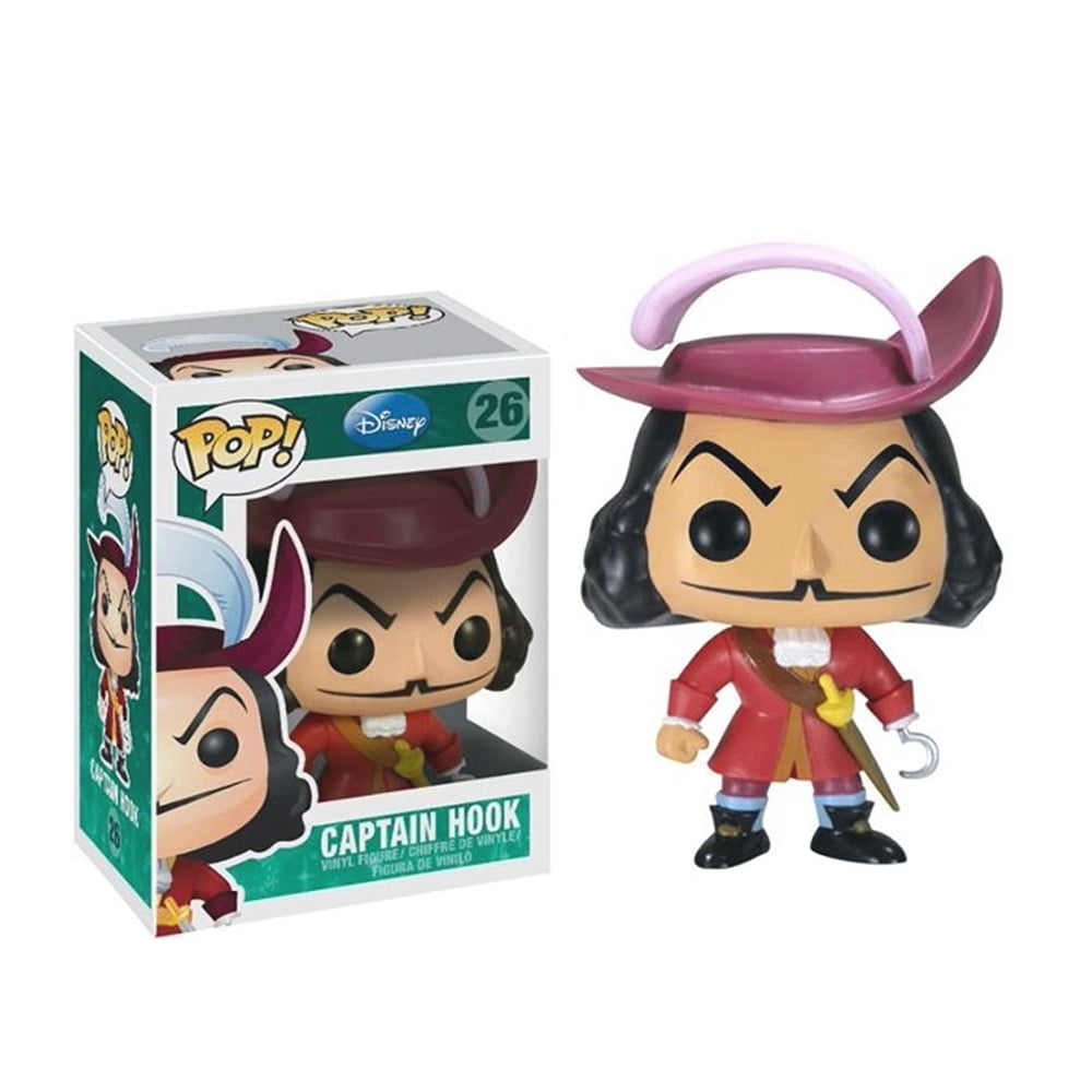 Funko0 Vinyl:Captain Hook #26 Pop! Figure Ornaments + with Soft ...