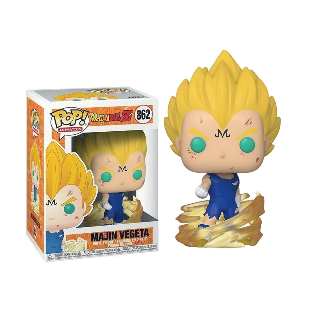 Funko0 Vinyl: Majin Vegeta #862 Vinyl Action Figures Pop! Multicolor ...