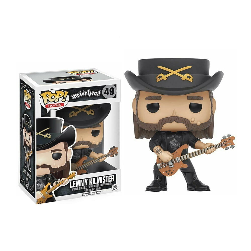 Funko0 Vinyl: Motorhead Lemmy Kilmister #49 Pop! Figure Ornaments ...