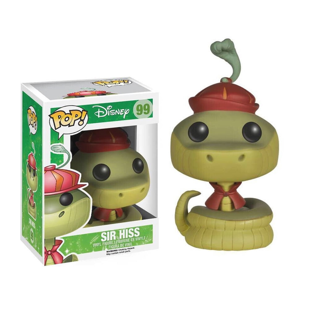 Funko0 Vinyl: Robin Hood - Sir Hiss #99 Pop! Figure Ornaments +Plastic ...