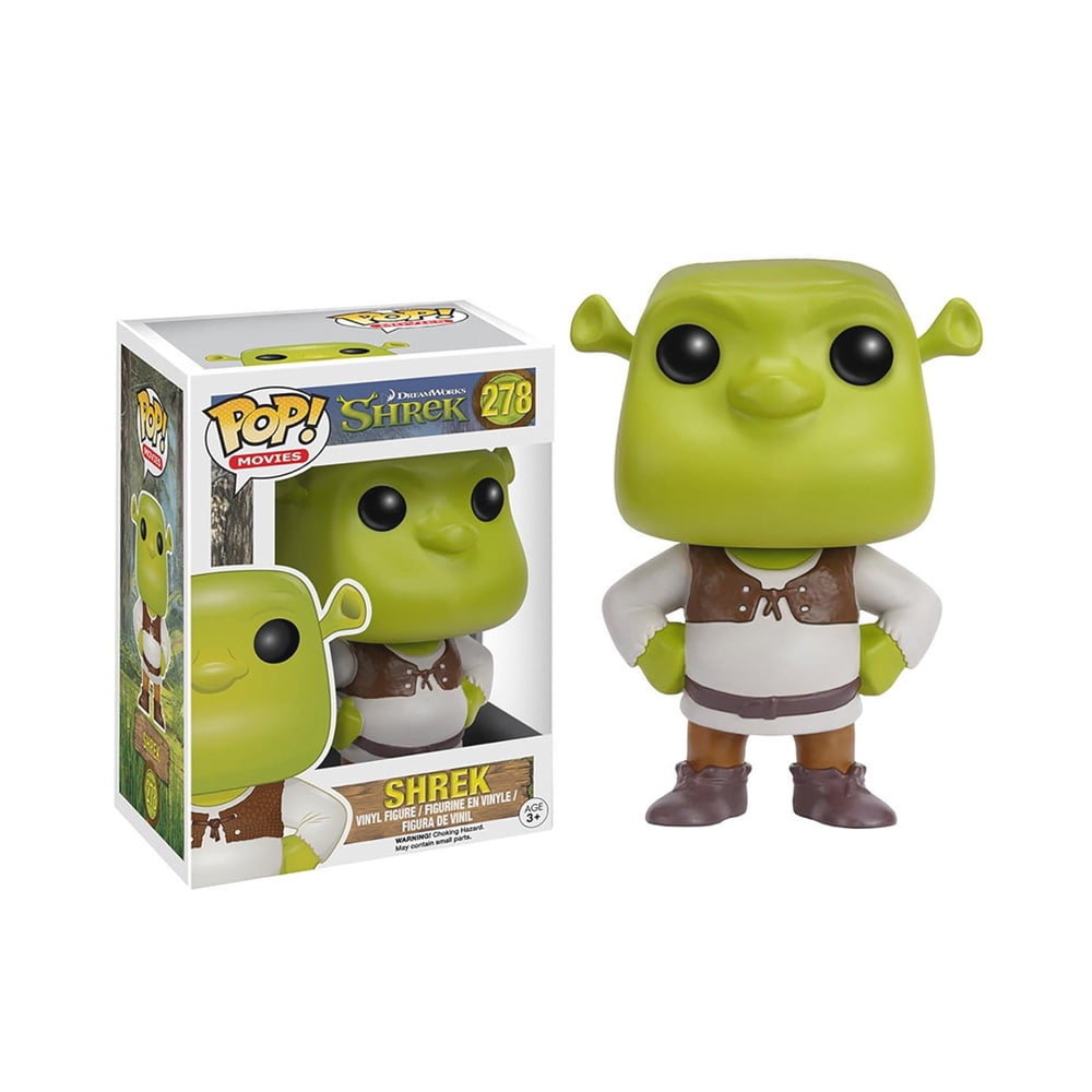 Funko0 Vinyl:Shrek - Shrek #278 Pop! Figure Ornaments +Plastic ...