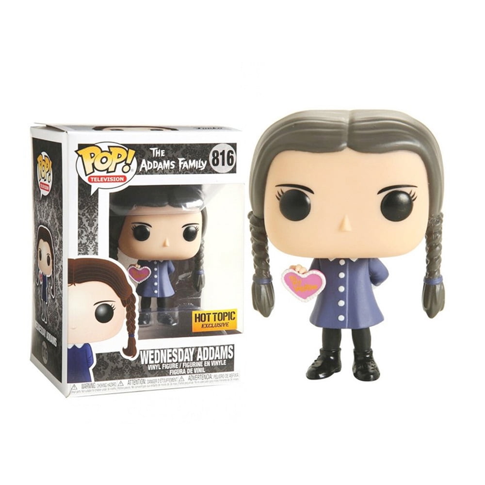 Funko0 Vinyl: Wednesday Addams #816 The Adams Family Vinyl Action ...