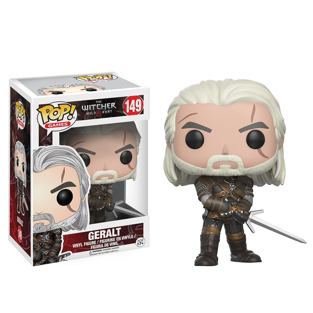 Funko0a Vinyl: The Witcher Wild Hunt 3 - Geralt #149 Figure Pop! Model ...