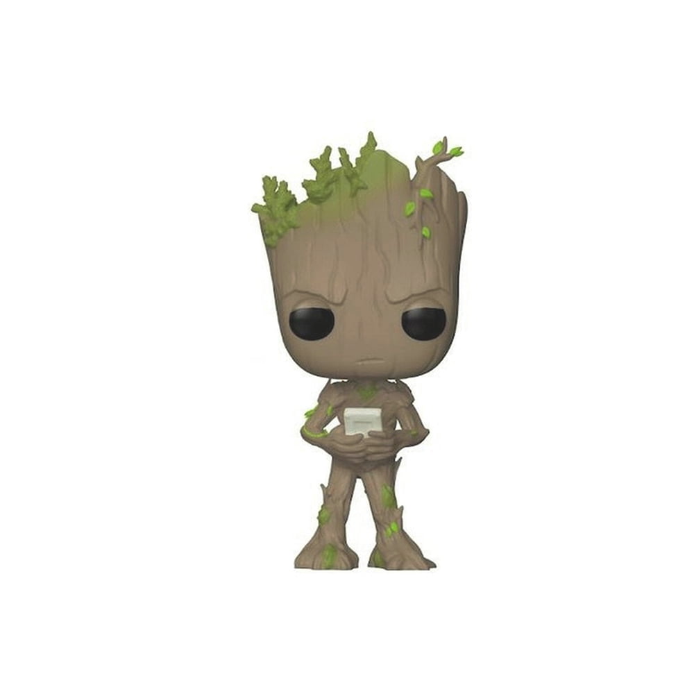 FunkoD - #297 Groot (w/ Game) Vinyl Figure Pop! Birthday Gift ...