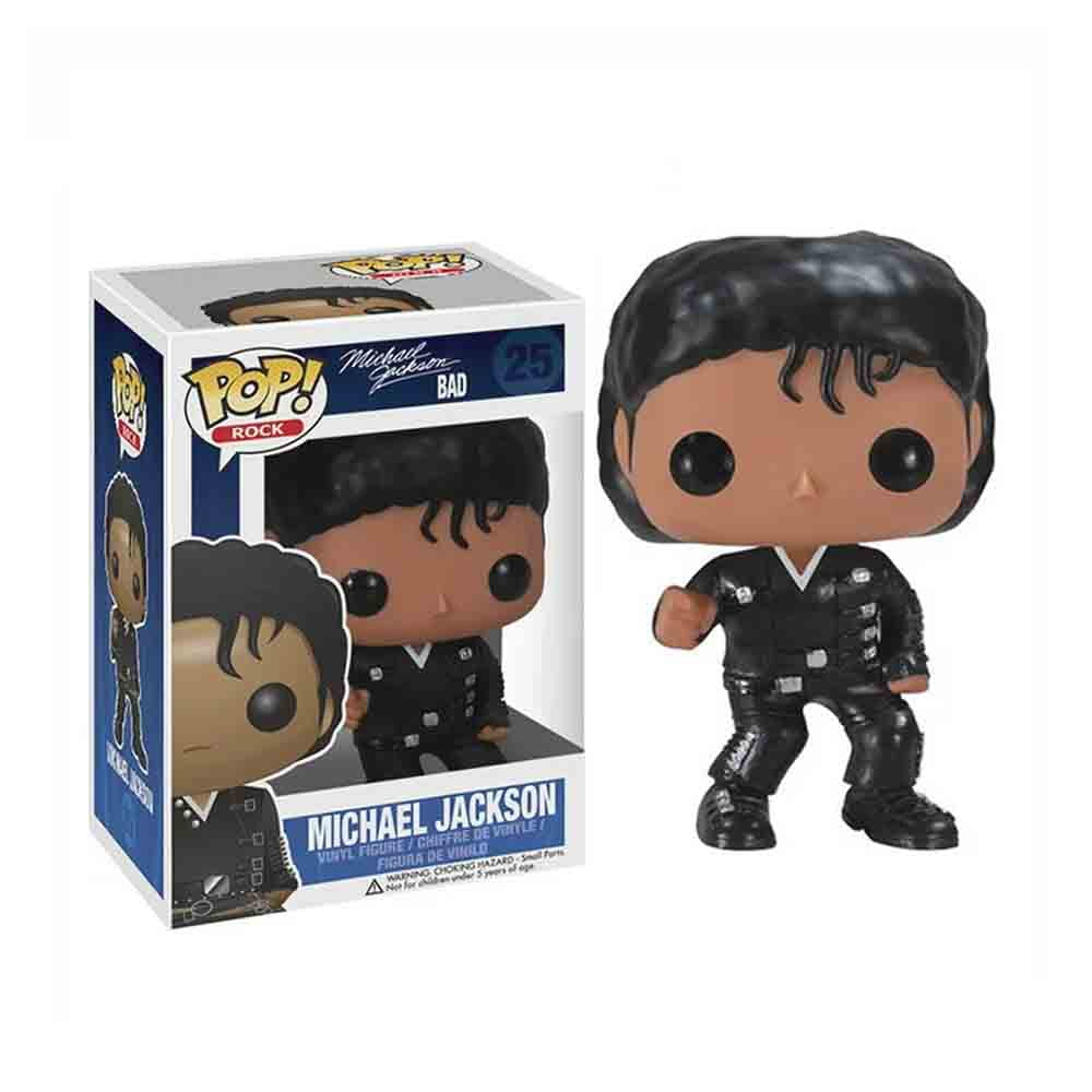 FunkoD - Black Clothes Michael Jackson Bad 25# Vinyl Figure Pop ...