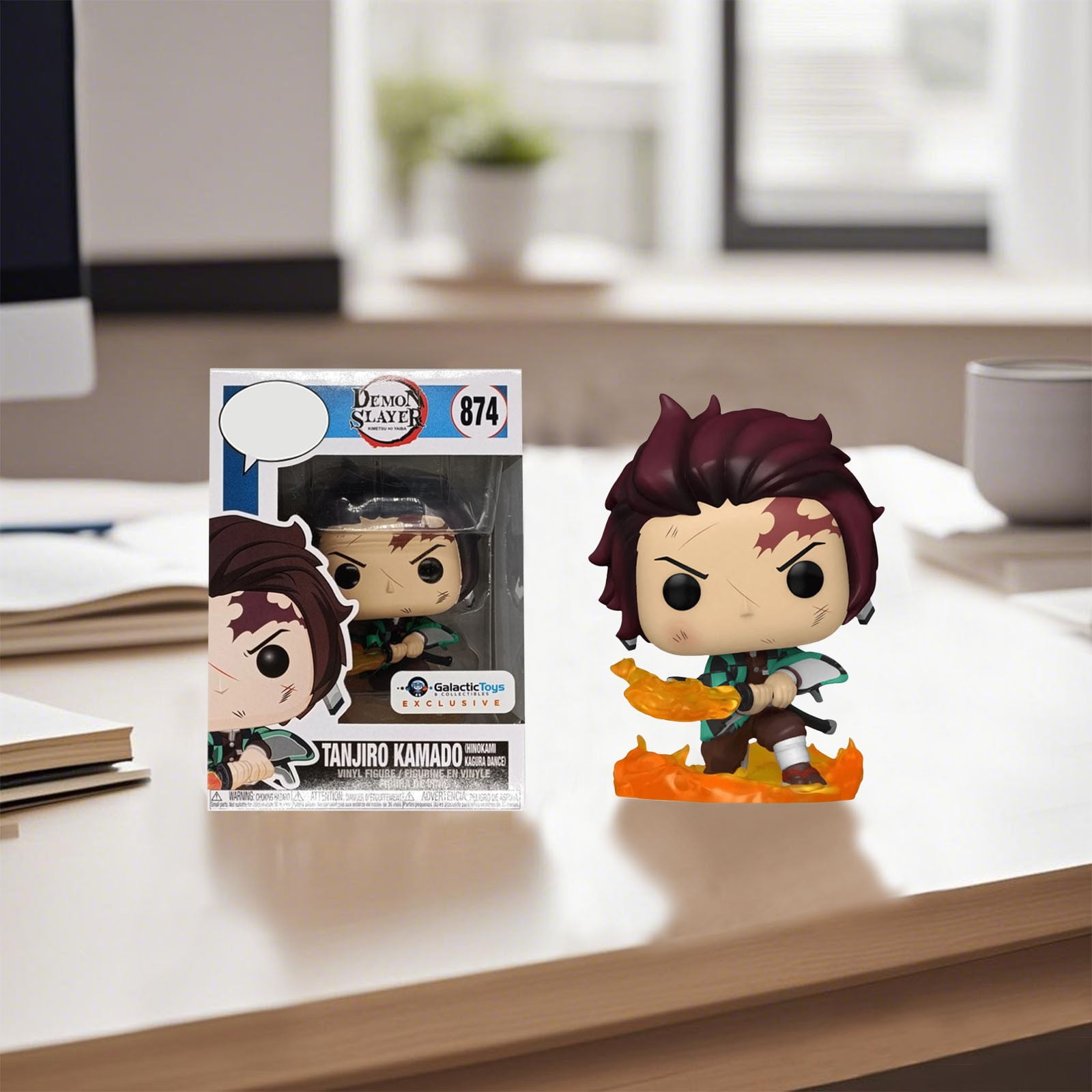 FunkoD - Ghost Destroyer's Blade Peripheral Action Figure Toy, Tanjiro ...