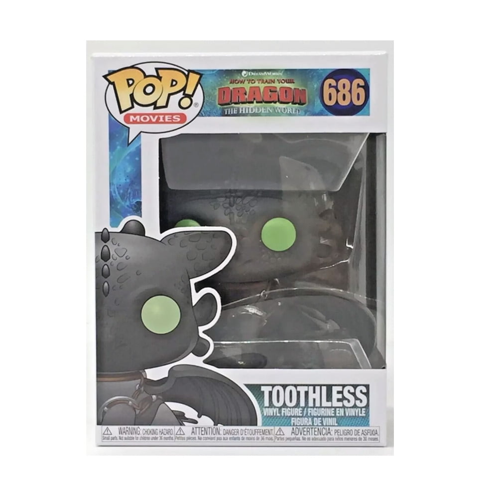 FunkoD - How to train your Dragon - Toothless #686 Vinyl Figure Pop ...