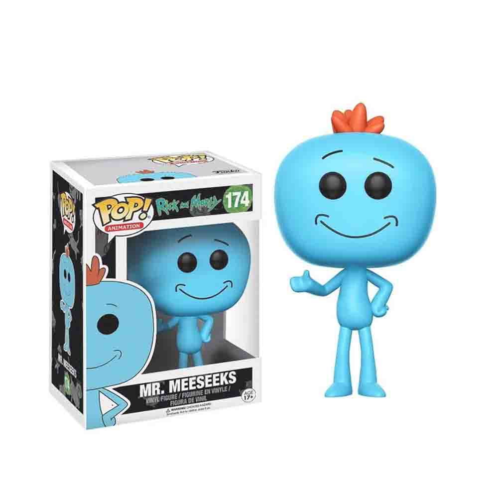 FunkoD - MR.MEESEEKS 174# Rick & Morty Vinyl Figure Pop! Collectible ...