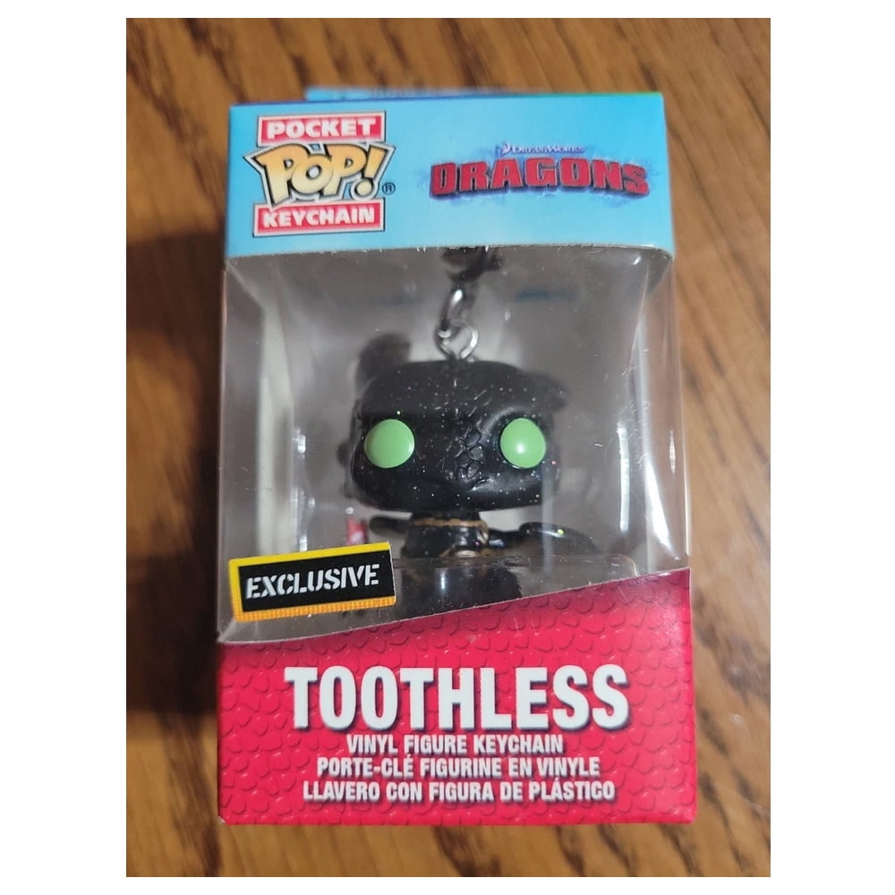 FunkoD Pocket Keychain TOOTHLESS - How to Train Your Dragon Vinyl ...