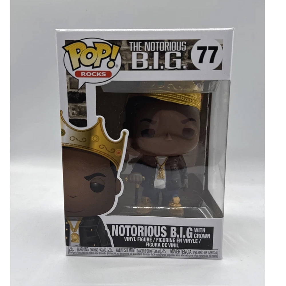 FunkoD - The Notorious B.I.G. [with Crown] #77 Vinyl Figure Pop ...