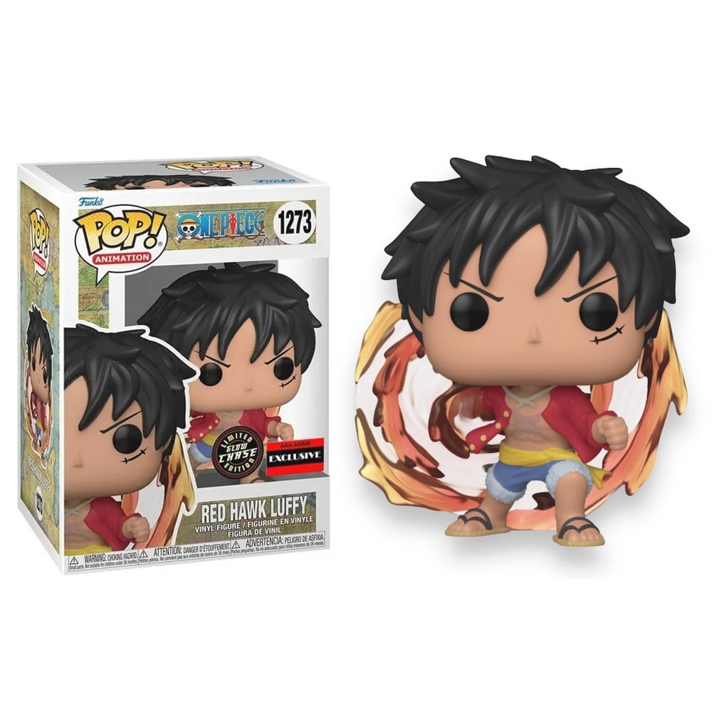 FunkoH: Animation: One Piece Red Hawk Luffy #1273 Chase AAA Exclusive ...