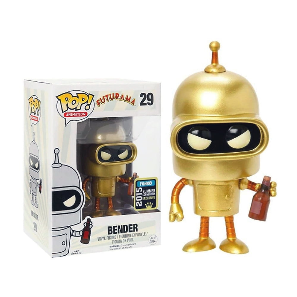FunkoH: Futurama - Bender #29 Gold Vinyl Toys Action Figures POP! with ...