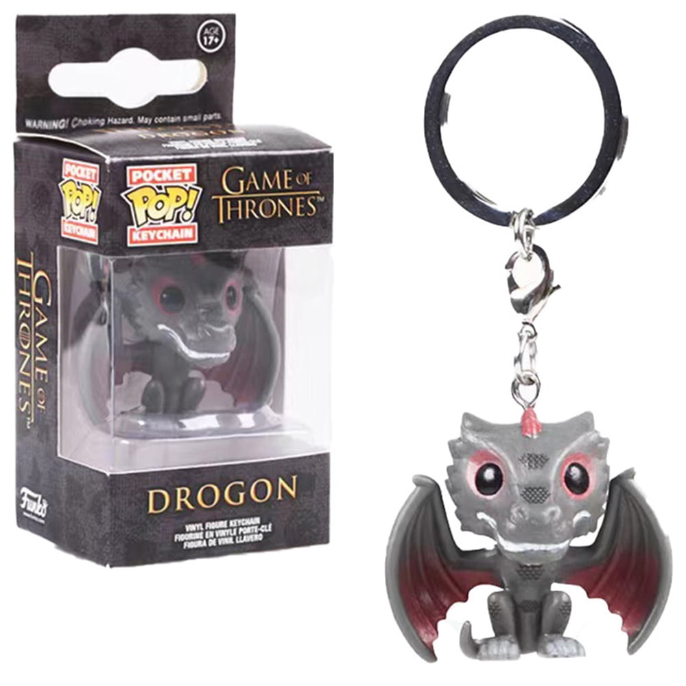 FunkoH Black Dragons Keychain Classic Movie Fun Doll Toy pop ...