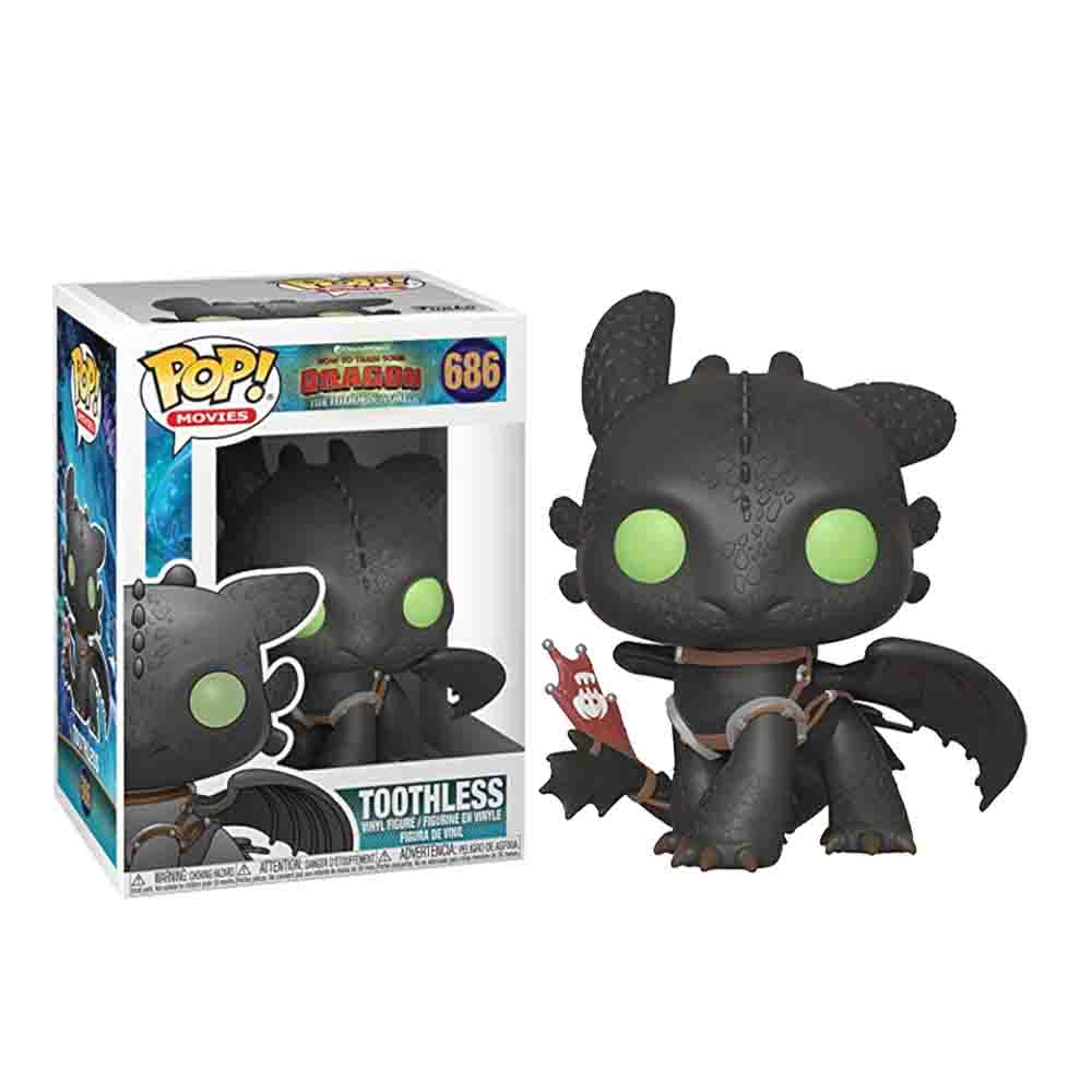 FunkoH: How to Train Your Dragon -Toothless #686 Vinyl Toys Action ...