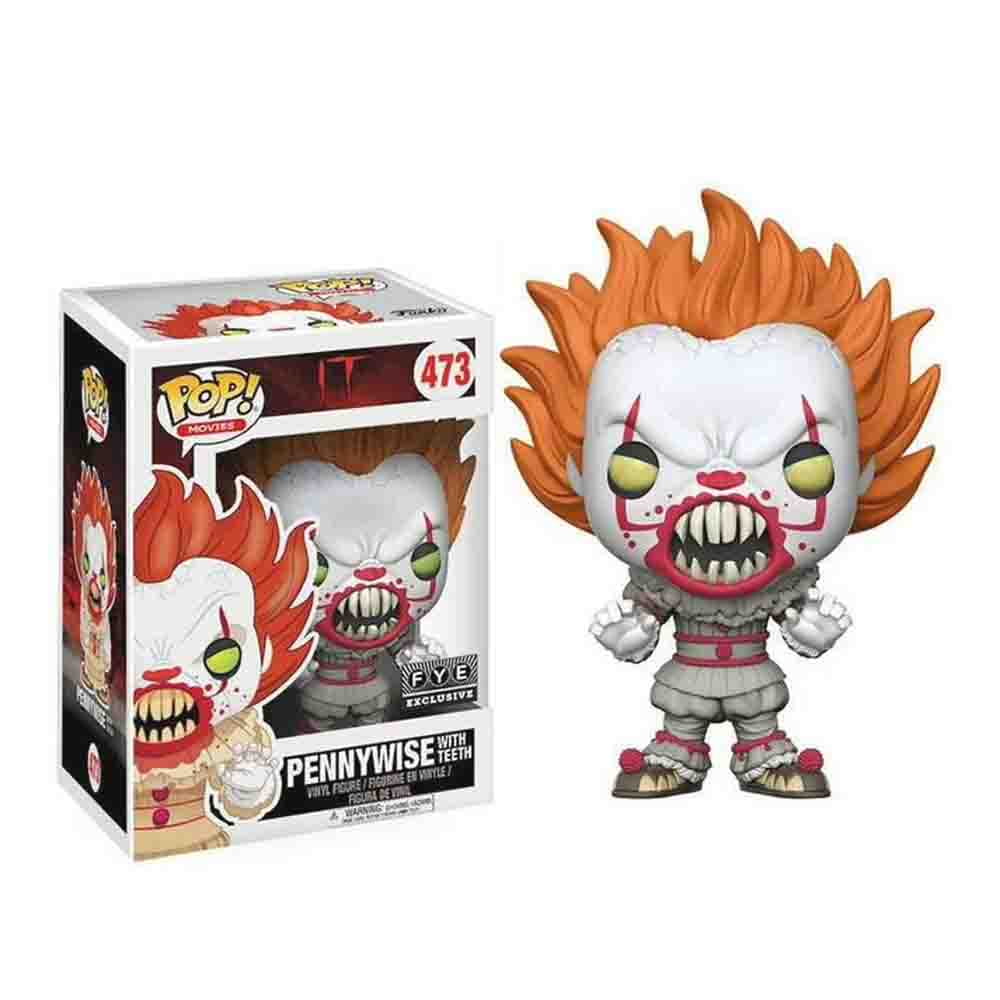 FunkoH: Pennywise With Teeth #473 FYE Exclusive Vinyl Toys Action ...