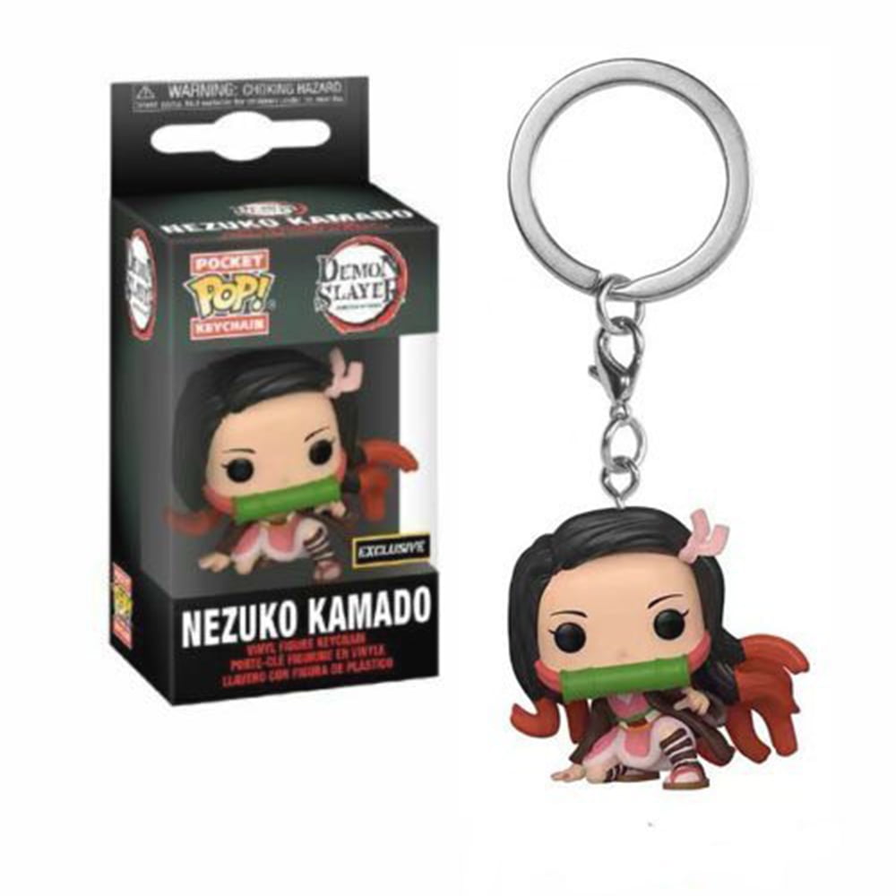 FunkoH Pocket Keychain : Demons Slayer : Nezukos Kamado Hot Topic pop ...