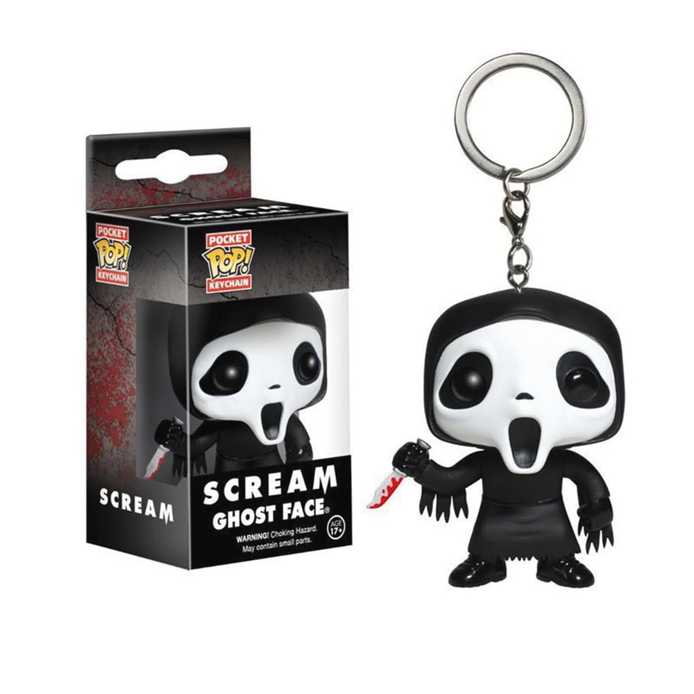FunkoH Pocket Keychain - Scream Movie, Ghosts Face Mini Figure pop ...