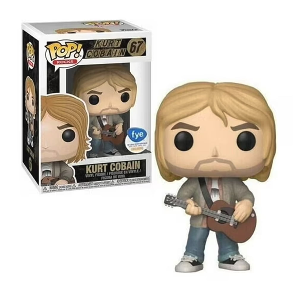 FunkoH Toys：Rocks Kurt Cobain #67 (FYE Exclusive ) Vinyl Action Figures ...