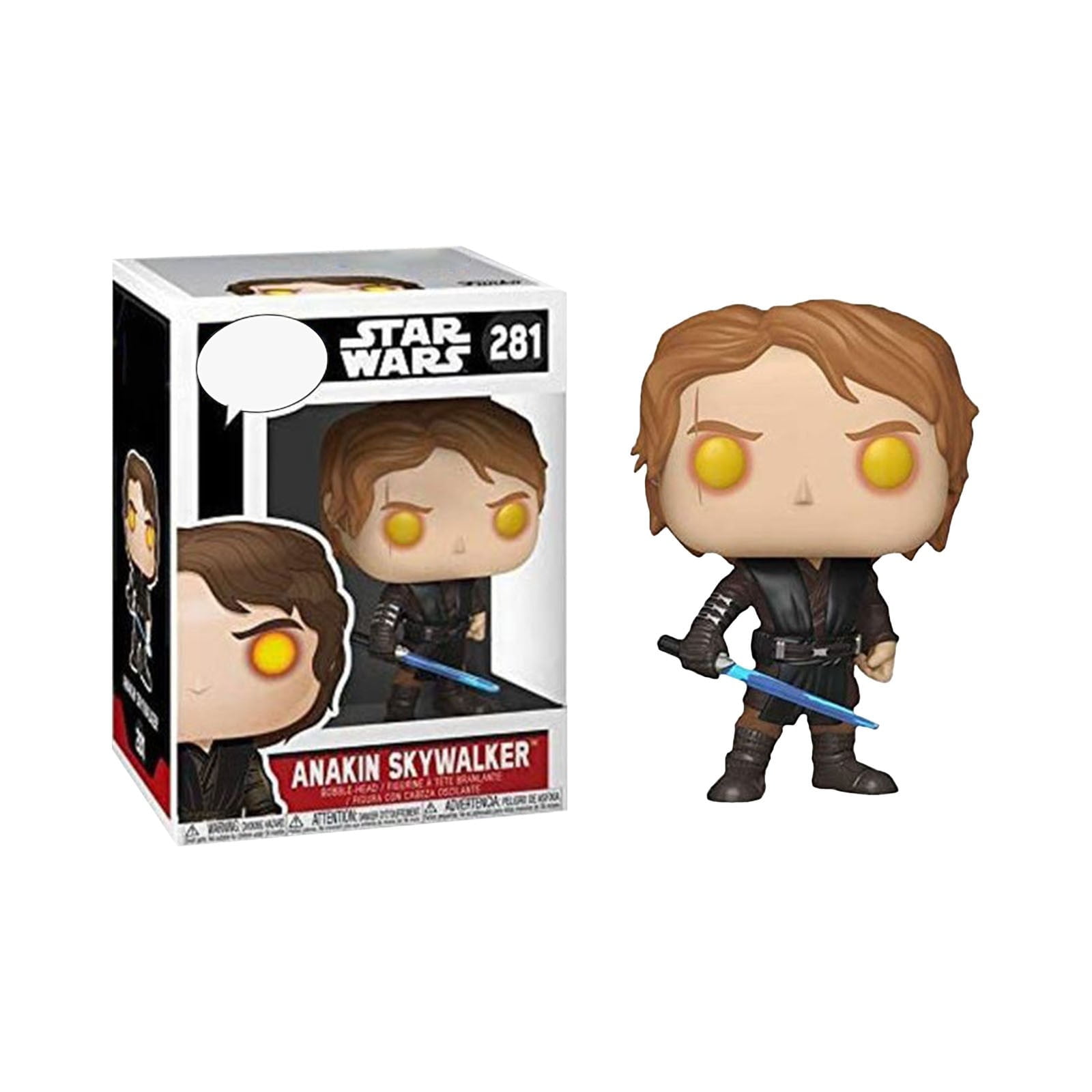 FunkoQ #281 Anakin Skywalker Figures, Animation : Sta_rWars Dark Side ...