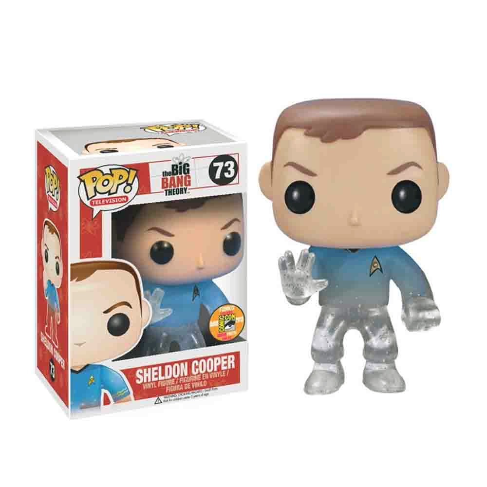 FunkoQ Big Bang Theory - Sheldon Cooper (Star Trek) #73 SDCC 2013 Vinyl ...