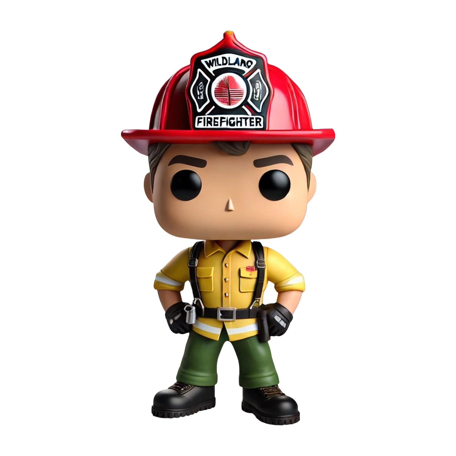 FunkoQ CITY Heroes - Pop! Front Line Worker Firefighter Pop! 4.72 ...
