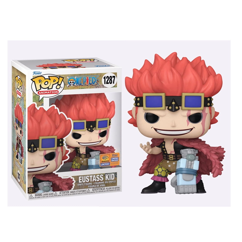 FunkoQ Vinyl: #1287 Eustass Kid WonderCon 2023 Exclusive Action Figures ...