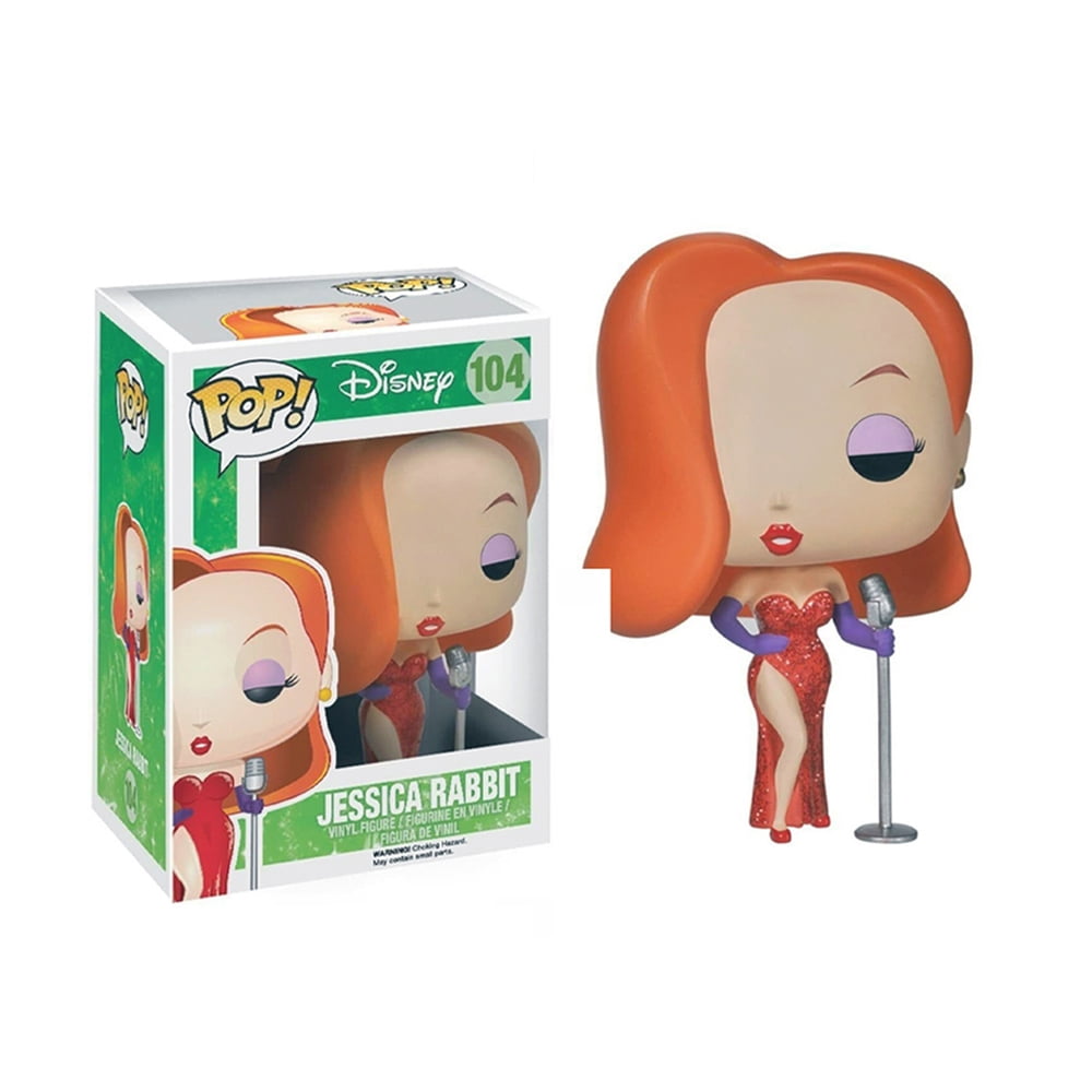 FunkoQ Vinyl: Who Framed Roger Rabbit Jessica Rabbit #104 Action ...