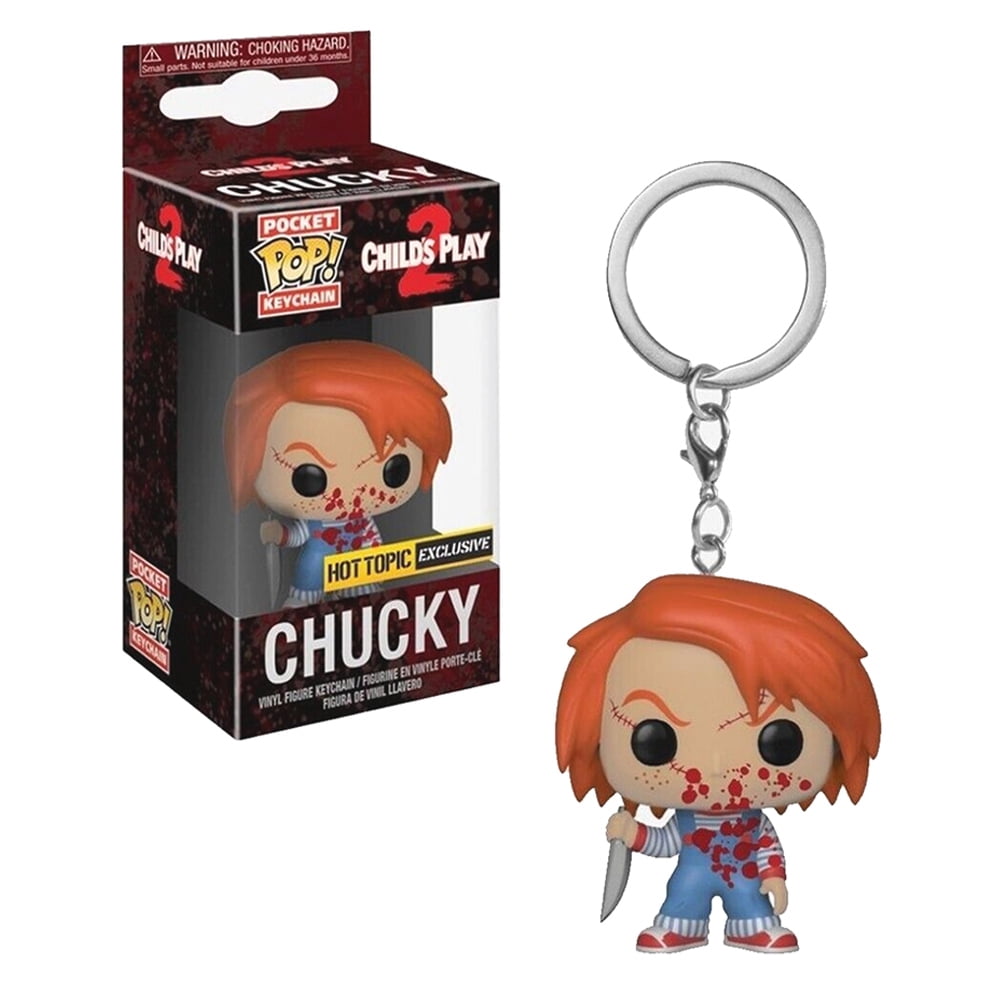 FunkoQ Pocket Keychain: Child's Play 2 - Chucky Hot Topic Exclusive ...