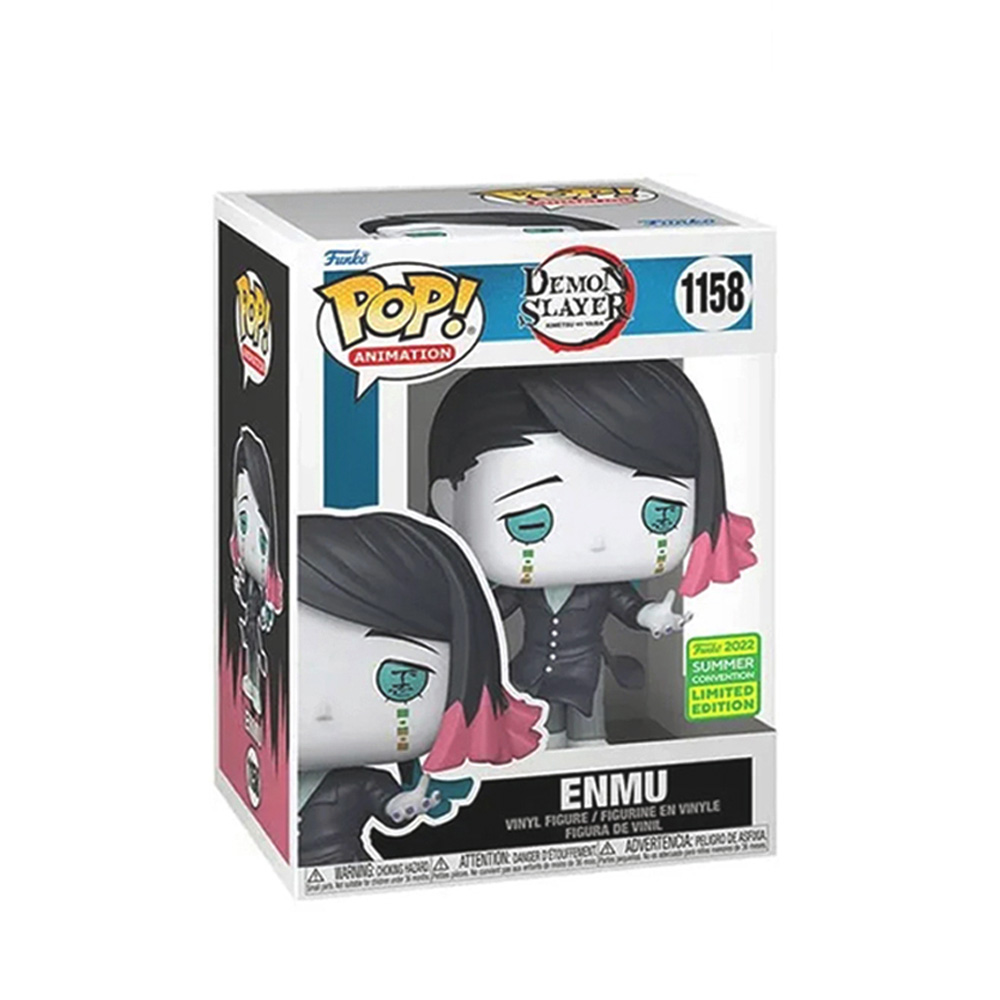 Funkoa- #1158 Enmu Demon Slayer （SDCC 2022 Shared Sticker） Vinyl Figure ...