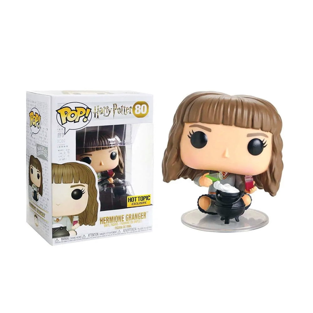 Funkoa #80 Hermione Granger with Cauldron Polyjuice Potion Vinyl Figure Pop! With Plastic ...