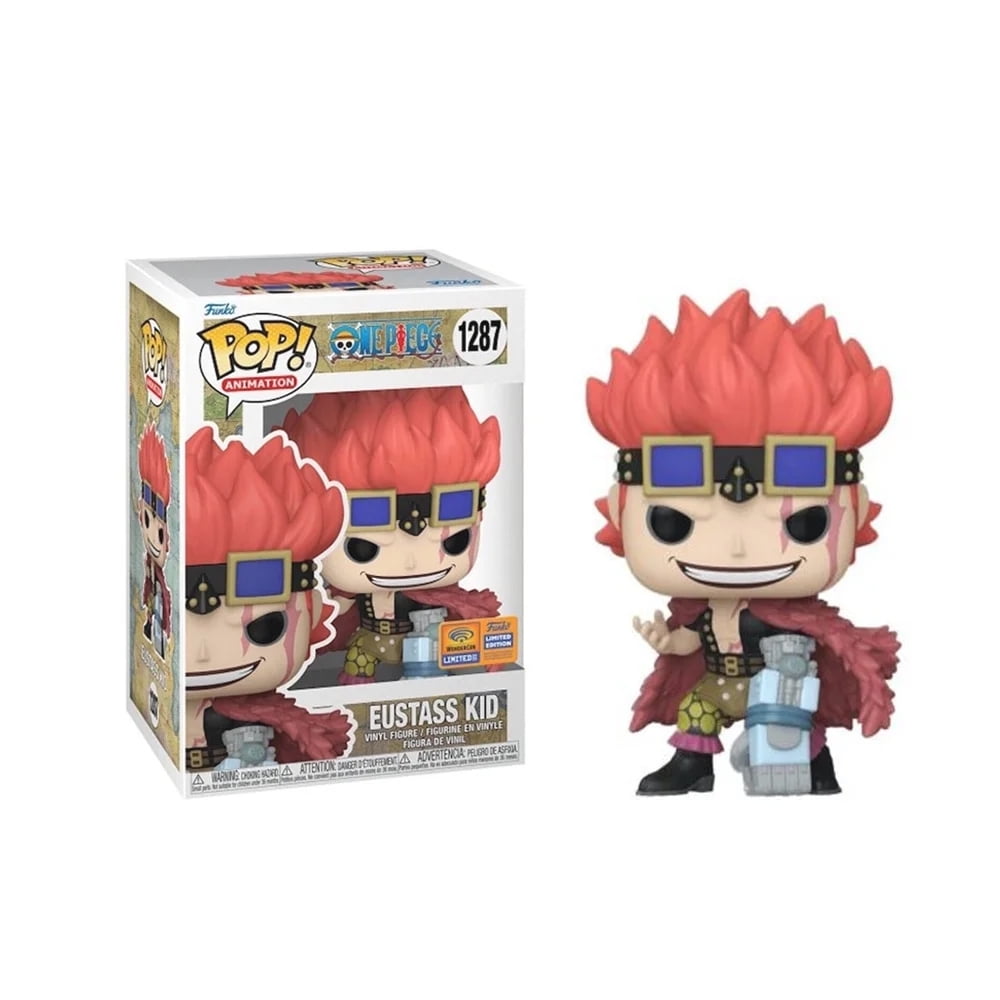 Funkoa Animation: Eustass Kid #1287 Wondrous Convention 2023 LE Vinyl ...
