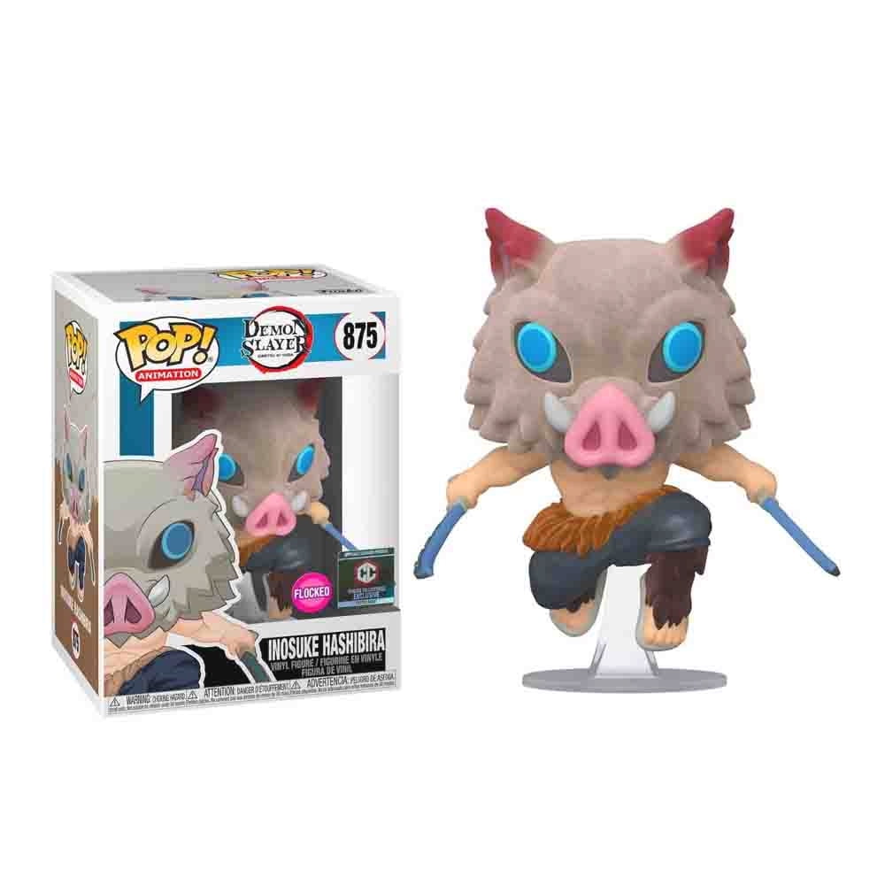 Funkoa Inosuke Hashibira (Flocked) #875 Vinyl Figure Pop! Birthday Gift ...