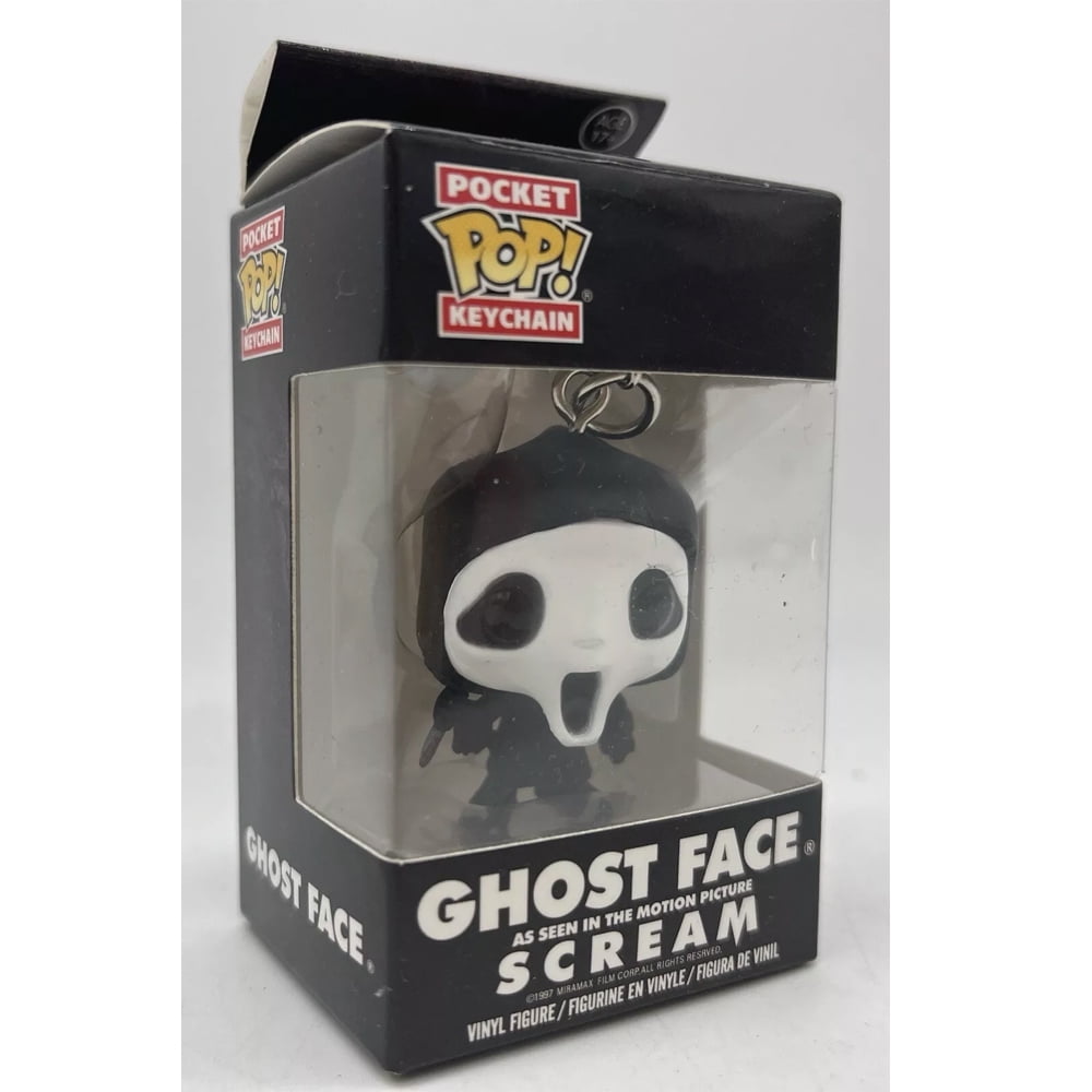 Funkoa Pocket Keychain Ghost Face Scream Movie Pop！Pocket Keychain ...