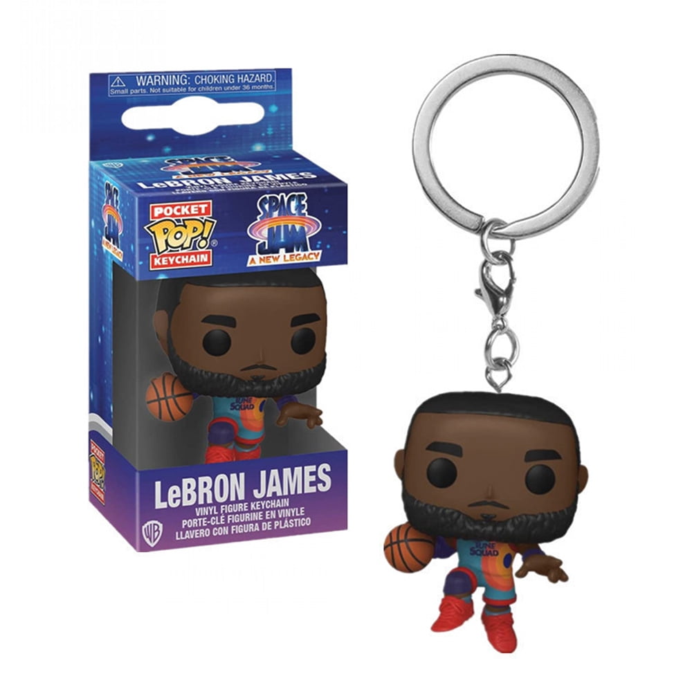 Funkoa Pocket Keychain Vinyl: Space Jam Lebron James Figure Pop！Pocket ...