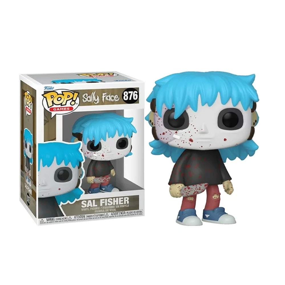 Funkoa Sally Face - Sal Fisher #876 bloody Vinyl Action Figure birthday ...