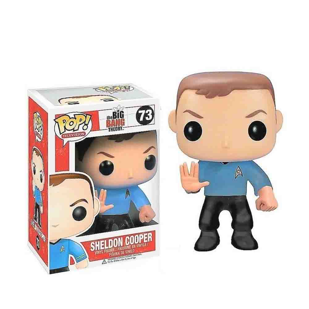 Funkoa Sheldon Cooper (Star Trek) #73 Vinyl Figure Pop! Birthday Toys ...