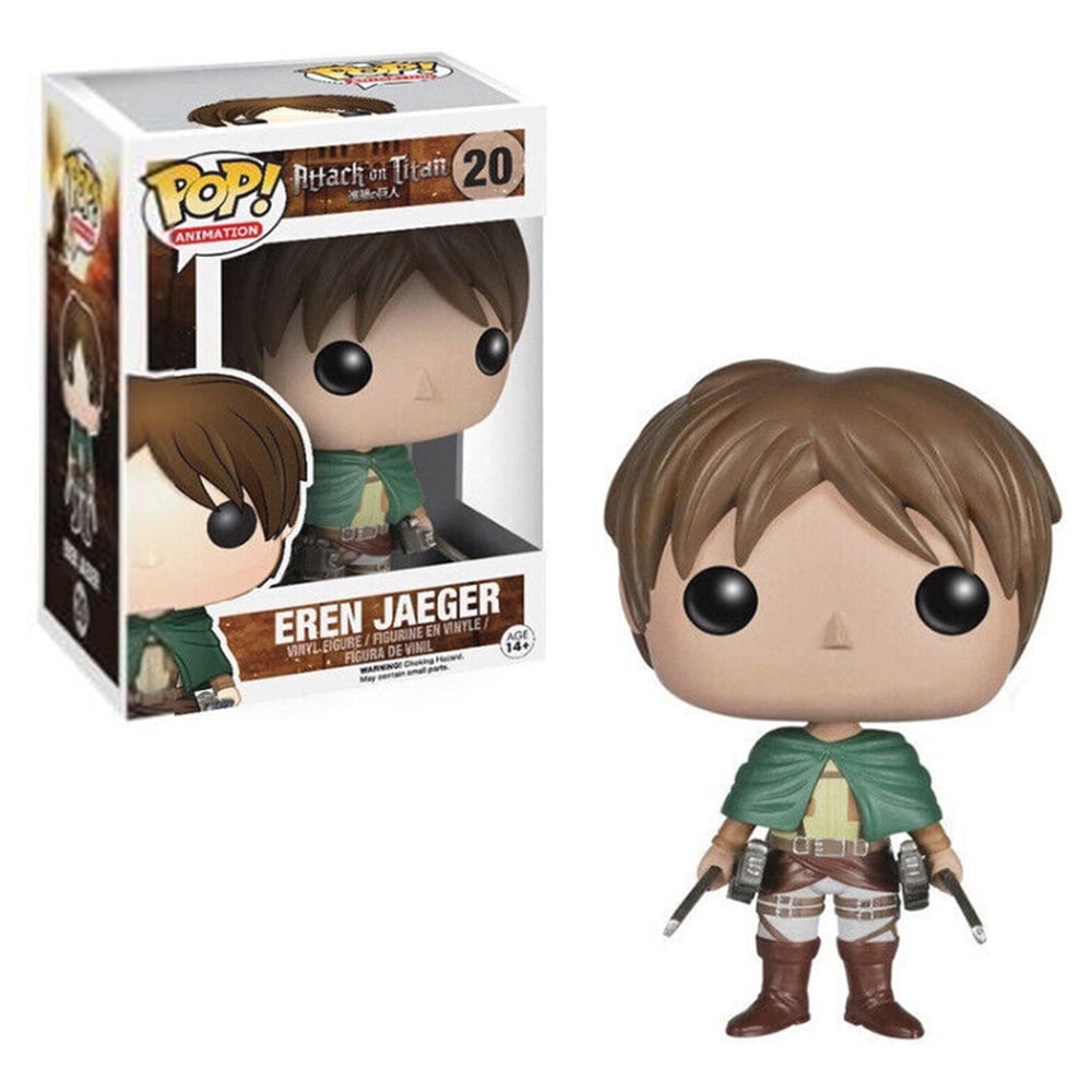 Funkoa Vinyl: Attack On Titan Eren Jaeger #20 Pop! Action Figure Model ...